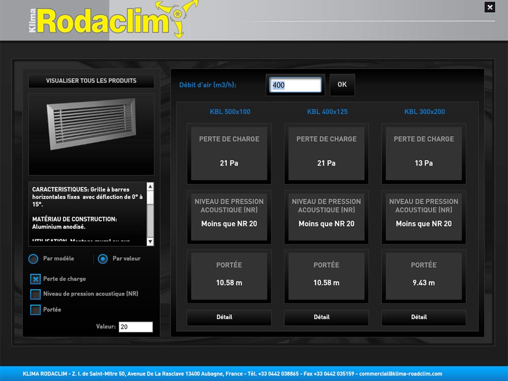 » Logiciel de présélection